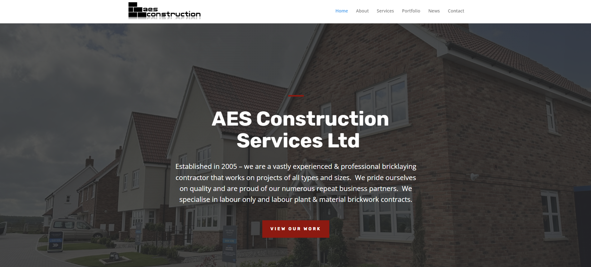 New Website Launch!!! - AES Construction Services Limited