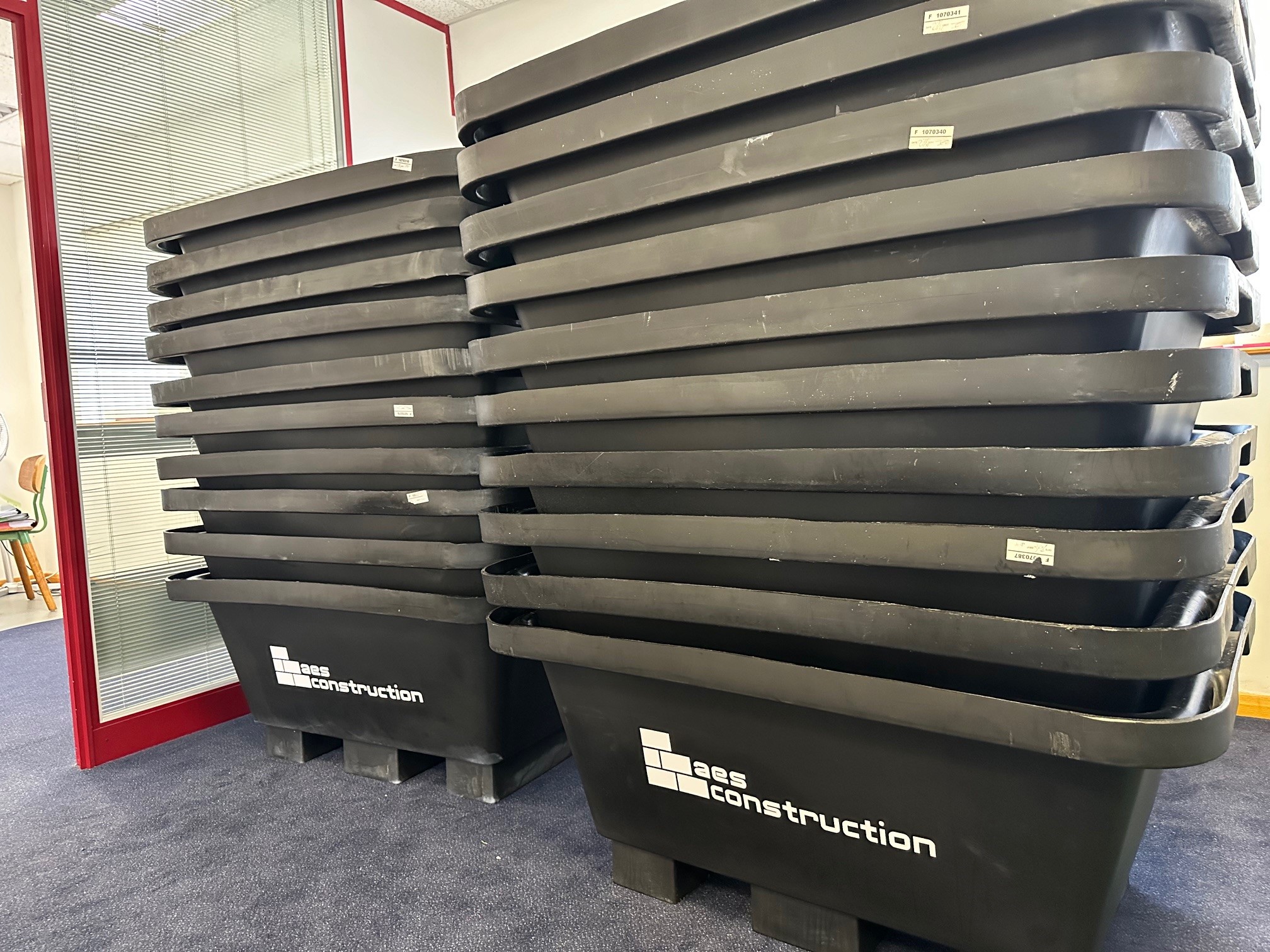 New Mortar Tubs - AES Construction Services Limited